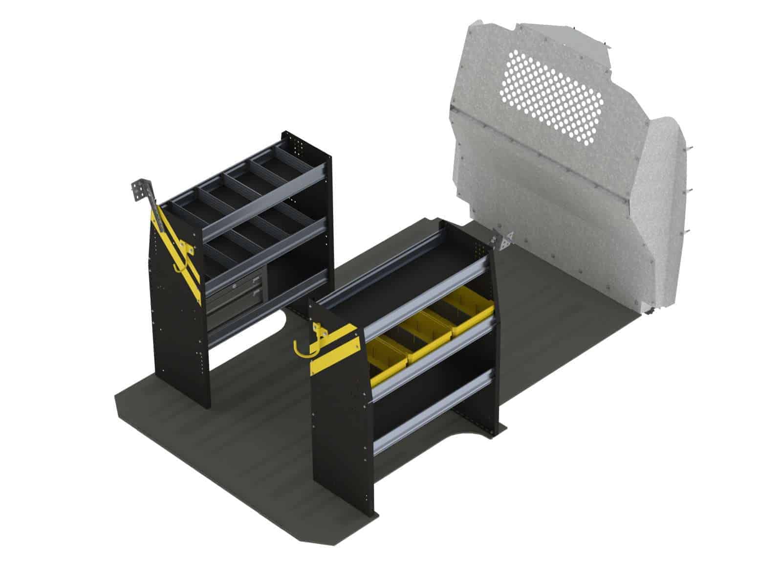 Ranger Design - Plumber Van Shelving | Charleston Work Vans